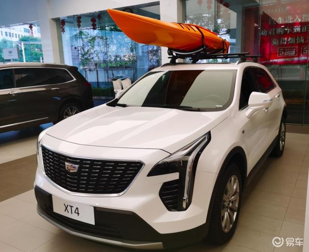 实拍2021款凯迪拉克XT4！配适时四驱+车内环境氛围灯_易车