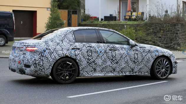 再见AMG C43 2022款奔驰AMG C45谍照曝光_易车