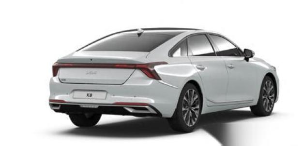 起亚K8 HEV混动版亮相，1.6T油电混合动力，A6L/5系同级_易车