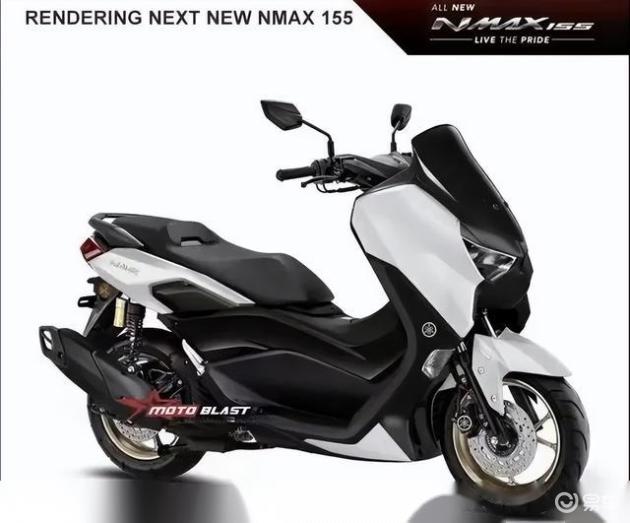 2024款雅马哈NMAX155即将发售，大改款_易车