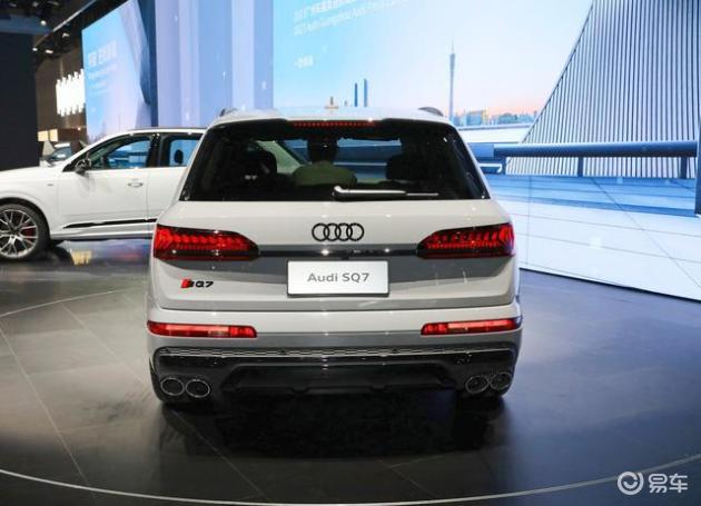 奥迪SQ7暗夜骑士版广州车展开启预售，4.0T V8动力，预售价117万元_易车