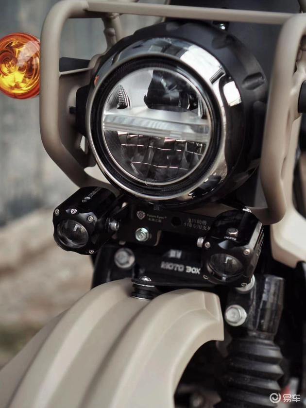 驰骋动感——本田机车幼兽cc110_易车