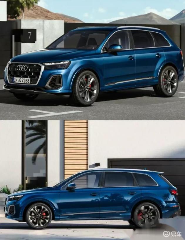 奥迪 2025 款 Q7, BBA 里面颜值最耐看的, 但是销量却是垫底的_易车