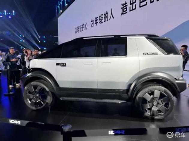 奇瑞iCAR X25正式亮相，定位越野MPV，配增程动力系统！_易车