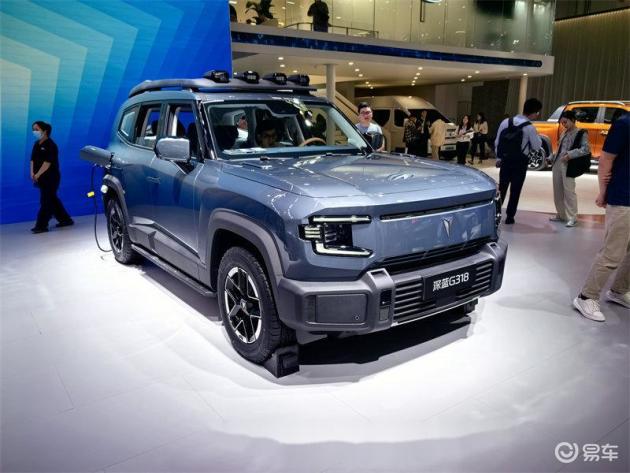 深蓝SL03、S7 2周年黑金骑士版以及G318亮相北京车展_易车