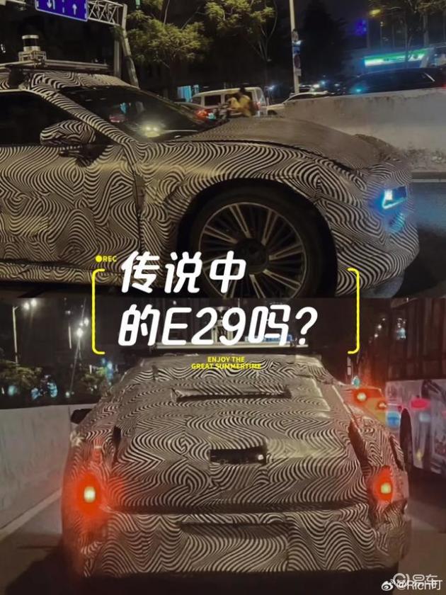 小鹏P7换代E29：神秘伪装谍照曝光_易车