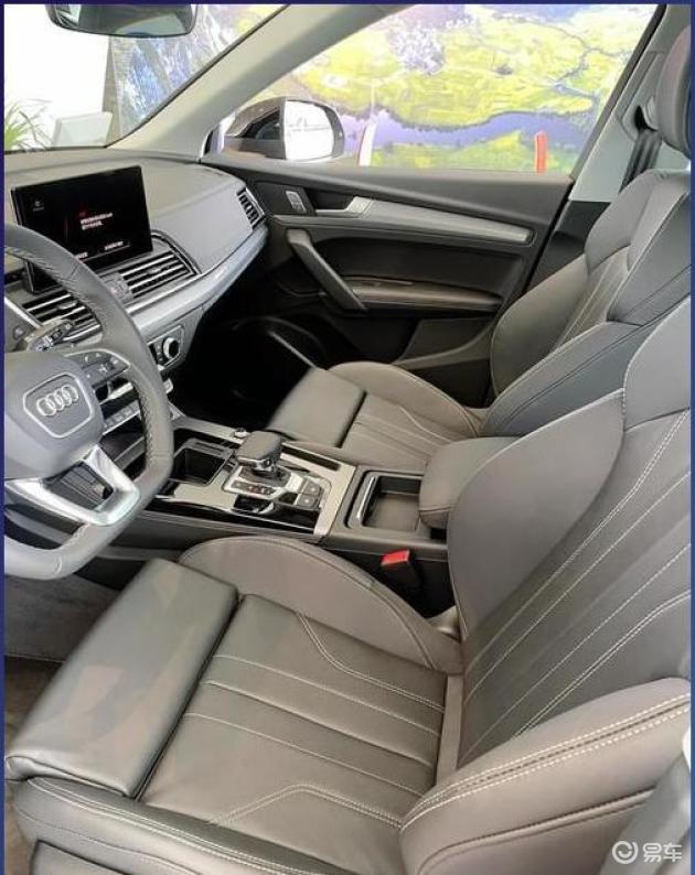 新奥迪Q5L实车亮相，车身加长，采用一体式曲面屏_易车