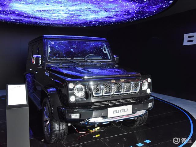 浓浓硬派范儿 2023款BJ80首发亮相 外形小幅升级_易车