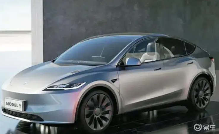 特斯拉新款 Model Y 七座车型曝光_易车