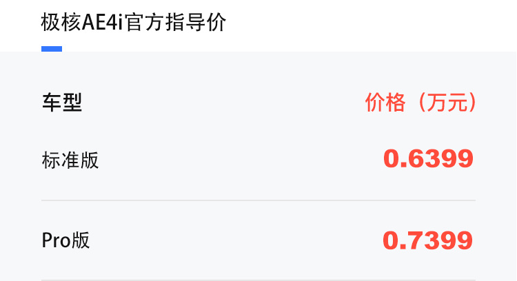 极核AE4&AE4i上市发售 售价5199元起！_易车