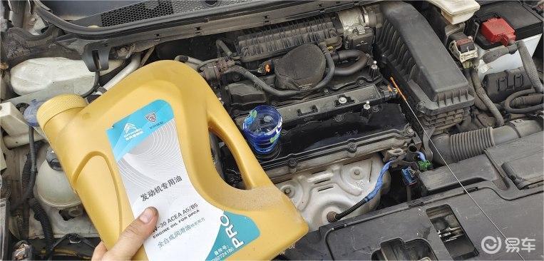 潜能无限，标致408自己动手换机油保养_易车