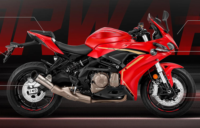 全新QJMOTOR赛600正式上市 售价4.9999万元_易车