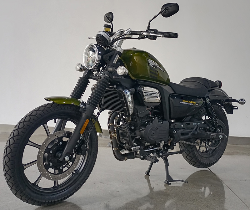 宗申赛科龙复古巡航SR250、入门踏板SR150T曝光_易车