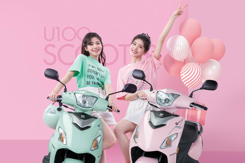 豪爵入门级踏板U100上市，售价7180元起_易车