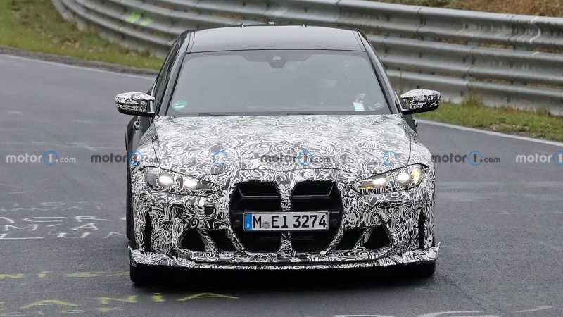 宝马M3 CS最新谍照 最快将于2022年底亮相_易车