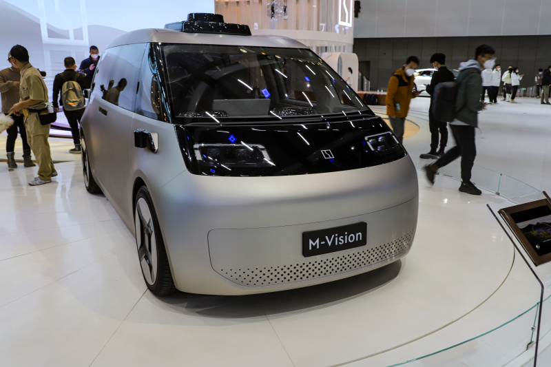 2022广州车展 实拍极氪M-Vision概念车_易车