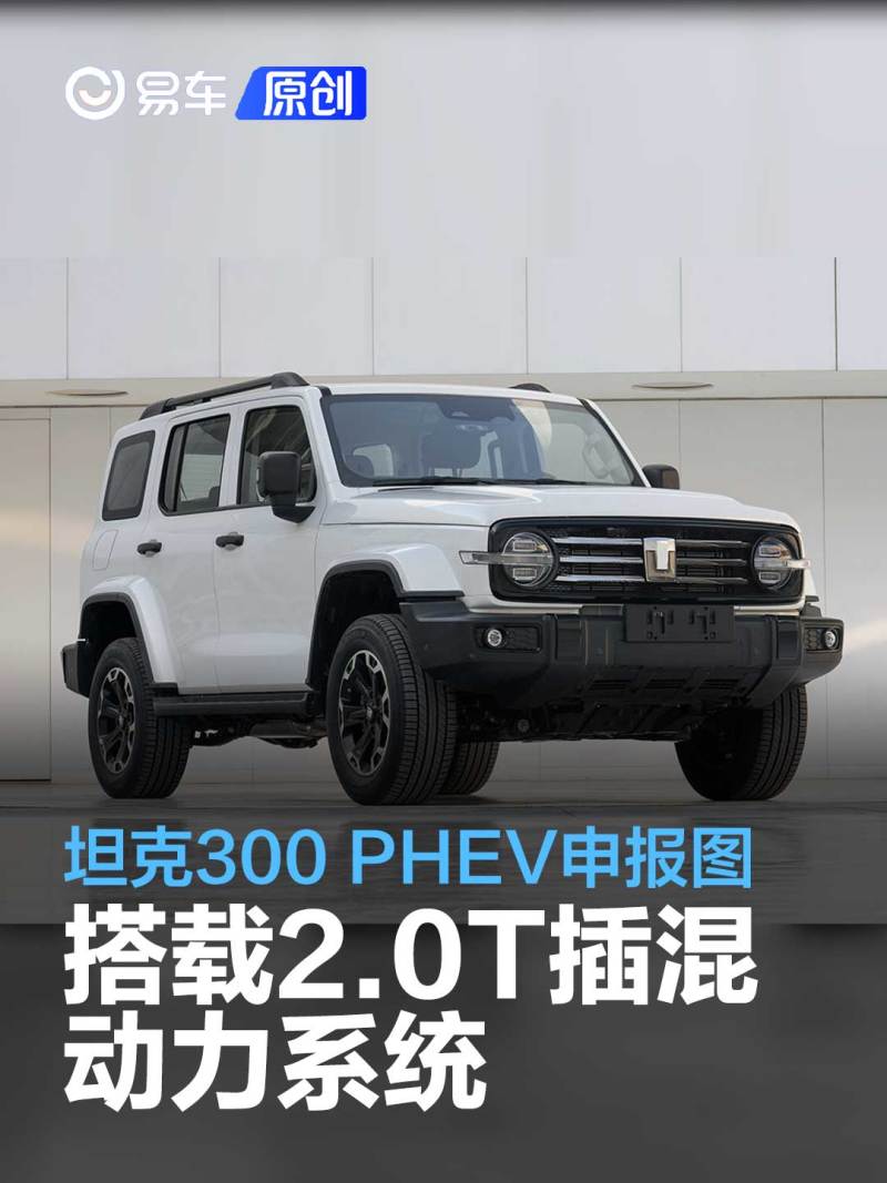 坦克300 PHEV申报图 搭载2.0T插混动力系统_易车