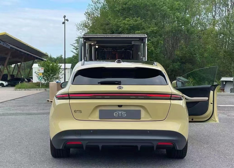 蔚来ET5旅行版最新实车图曝光 有望6月发布_汽车产经网