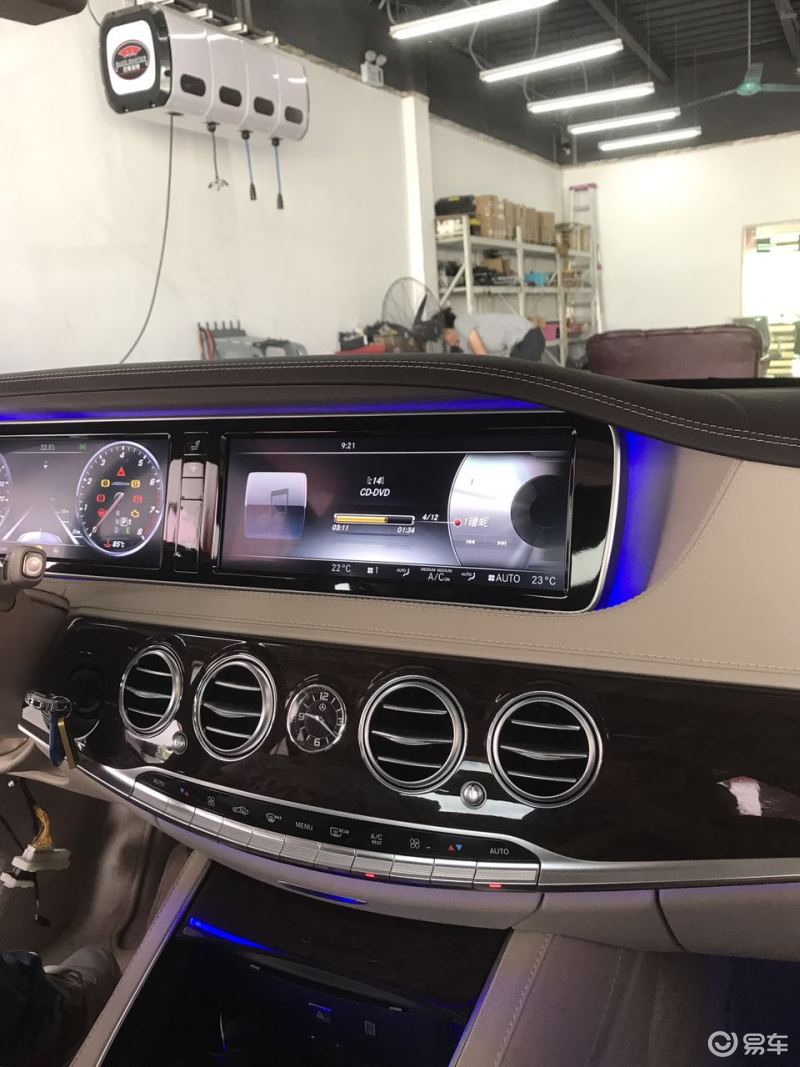 2019款奔驰S320奔驰W222升级原厂小柏林之声音响_易车