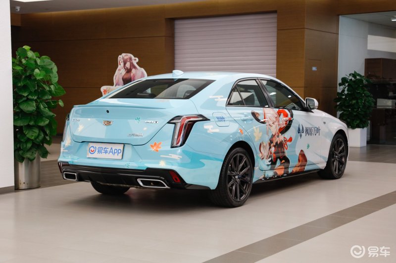 凯迪拉克CT4/XT4原神限量版实车曝光 售23.57万元起_易车