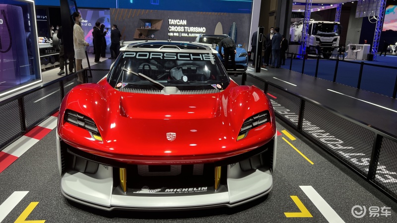 2022进博会：保时捷Mission R概念车亮相_易车