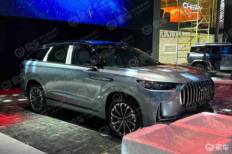 2023上海车展探馆：奇瑞瑞虎9 C-DM实车_易车