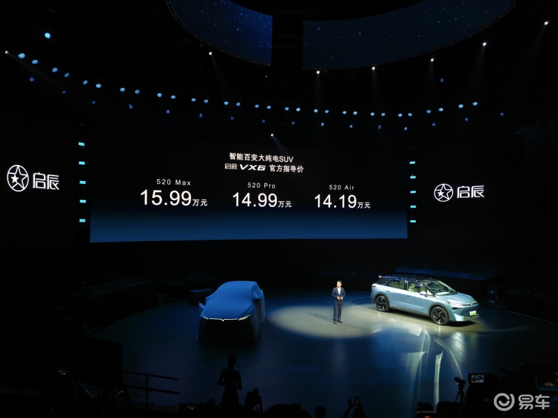 东风日产启辰VX6正式上市 售14.19万元起_易车