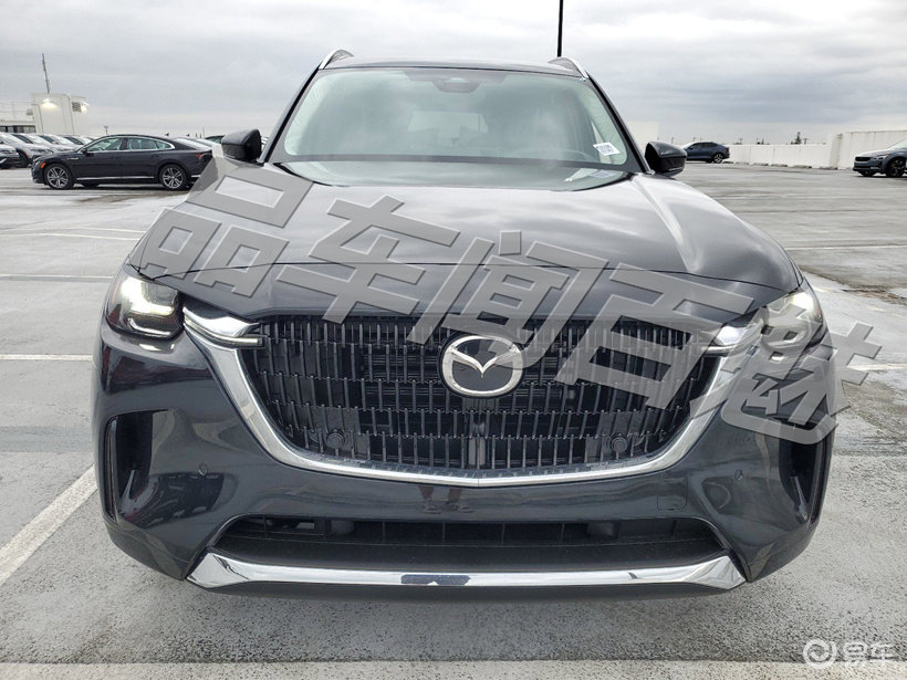 新款马自达CX-90实拍，车长5米1，搭3.3T直六动力_易车