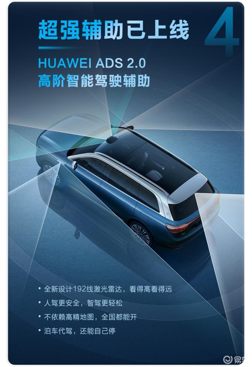问界M9M9还装备了12个超声波雷达和7个毫米波雷达_易车