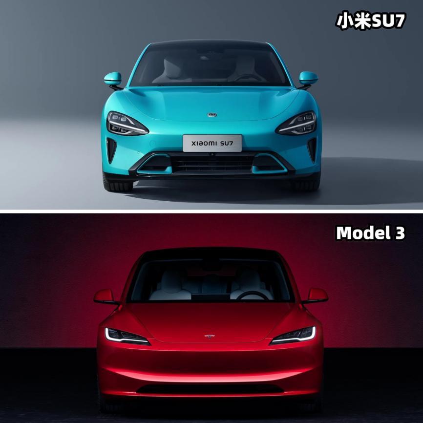 小米SU7对比特斯拉Model 3，到底谁更值得购买？_易车