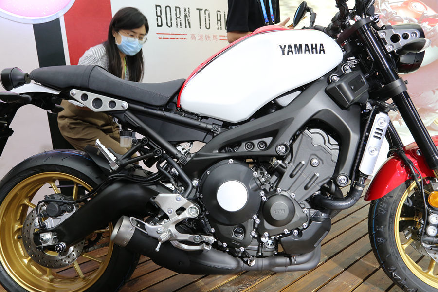 2021款雅马哈XS900R值不值得买 车展实拍为你解答_易车