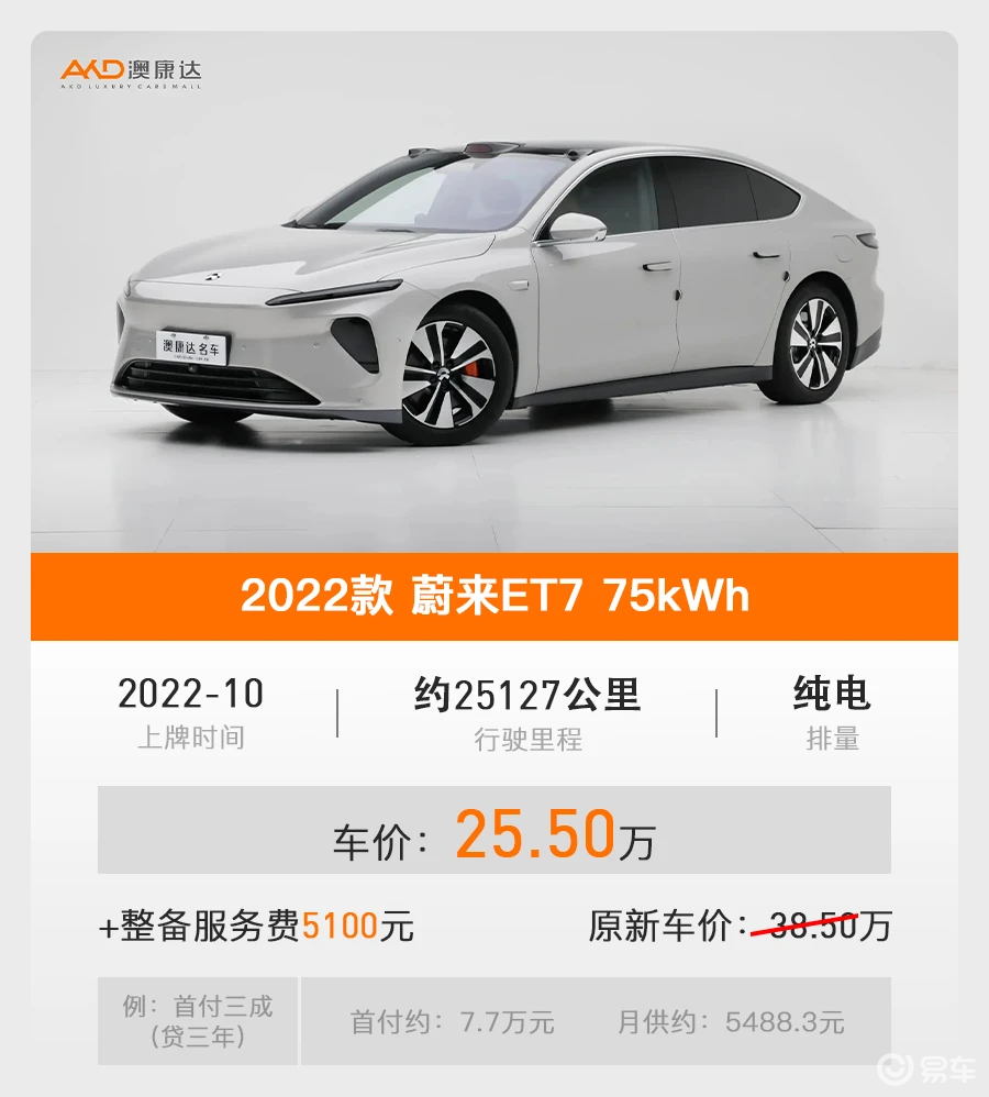 蔚来ET7换上高通骁龙8155芯片是最大的升级_易车