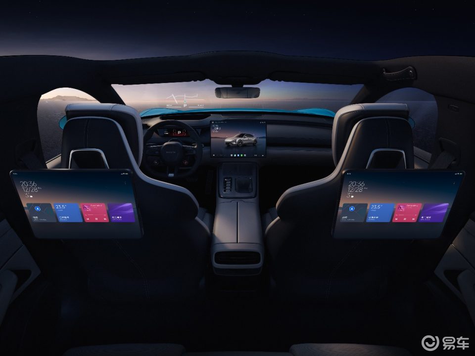 小米SU7搭载的16.1寸3K分辨率中控屏不只是屏幕大后排挂上的_易车