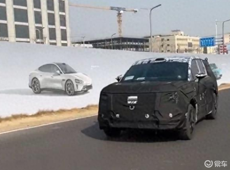 小米YU9路试谍照曝光，侧颜神似揽胜_易车