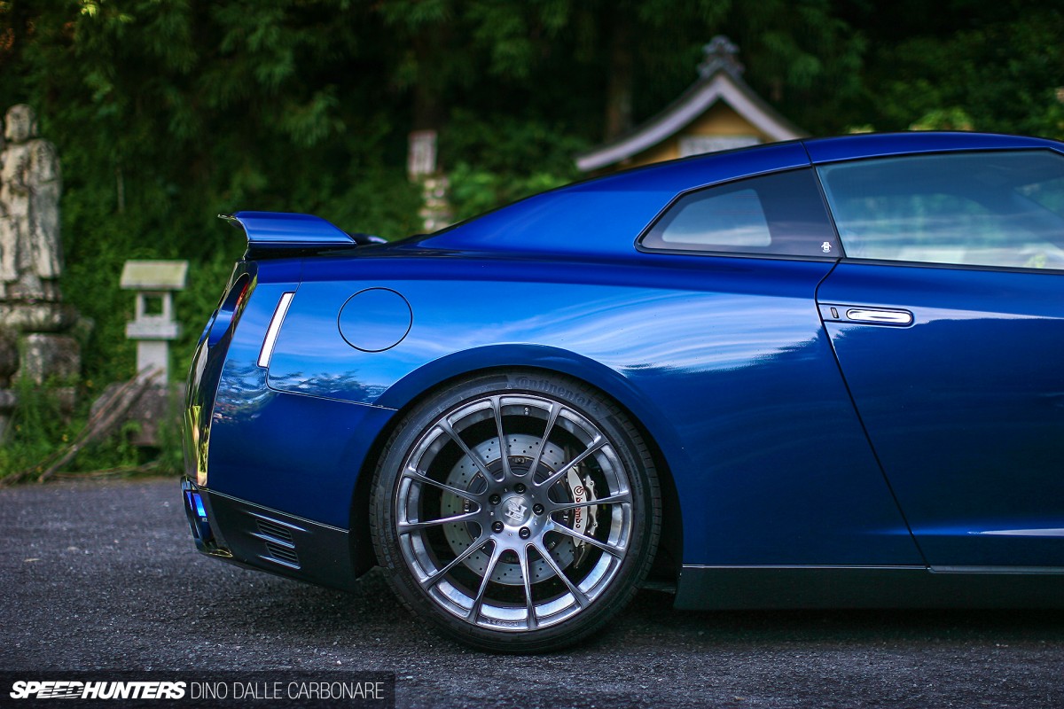 清新也暴力 日产GTR R35改装案例_易车