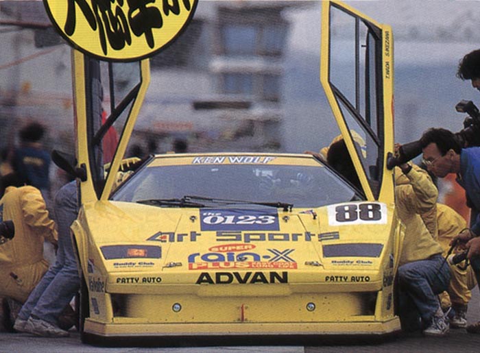 仅在日本参赛的兰博基尼康塔什赛车_易车