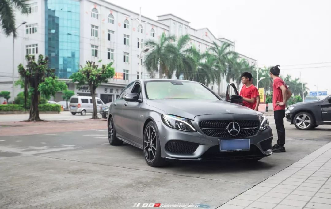 BENZ AMG C43 改装案例_易车