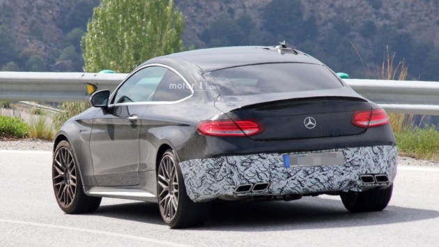 新款AMG C63 S Coupe明年上市 搭4.0T发动机_汽车产经网