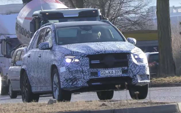 奔驰GLE 53 AMG再曝谍照 3.0T+9AT破百仅需4.5s_汽车产经网