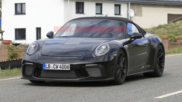 新款保时捷911 Speedster曝光 这一代911的收尾_汽车产经网