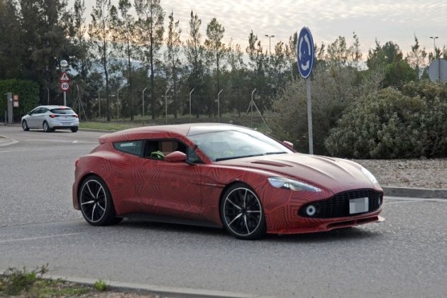 阿斯顿马丁Vanquish Zagato shooting brake版本曝光_易车