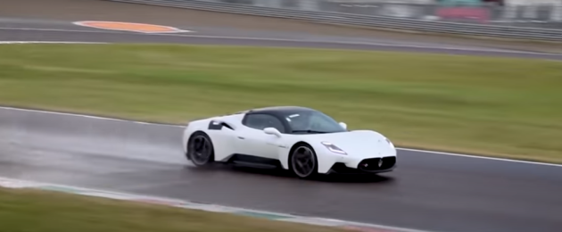 国内售价210万元 玛莎拉蒂MC20实车测试图曝光_易车