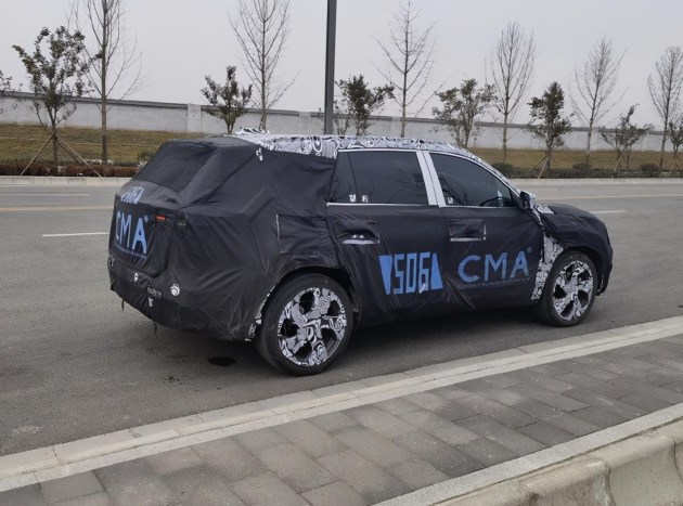 吉利KX11将于上海车展亮相 CMA模块化架构打造/或提供7座版本_易车