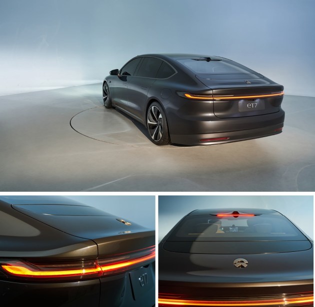 2021上海车展实拍：蔚来ET7 NEDC续航超1000km/剑指Model S_汽车产经网