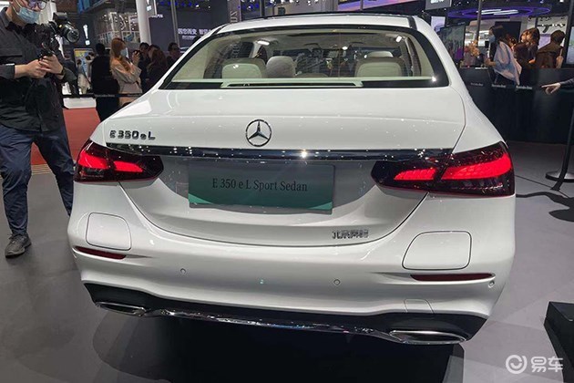 2021上海车展 奔驰E350eL正式上市 售52.19万元_易车