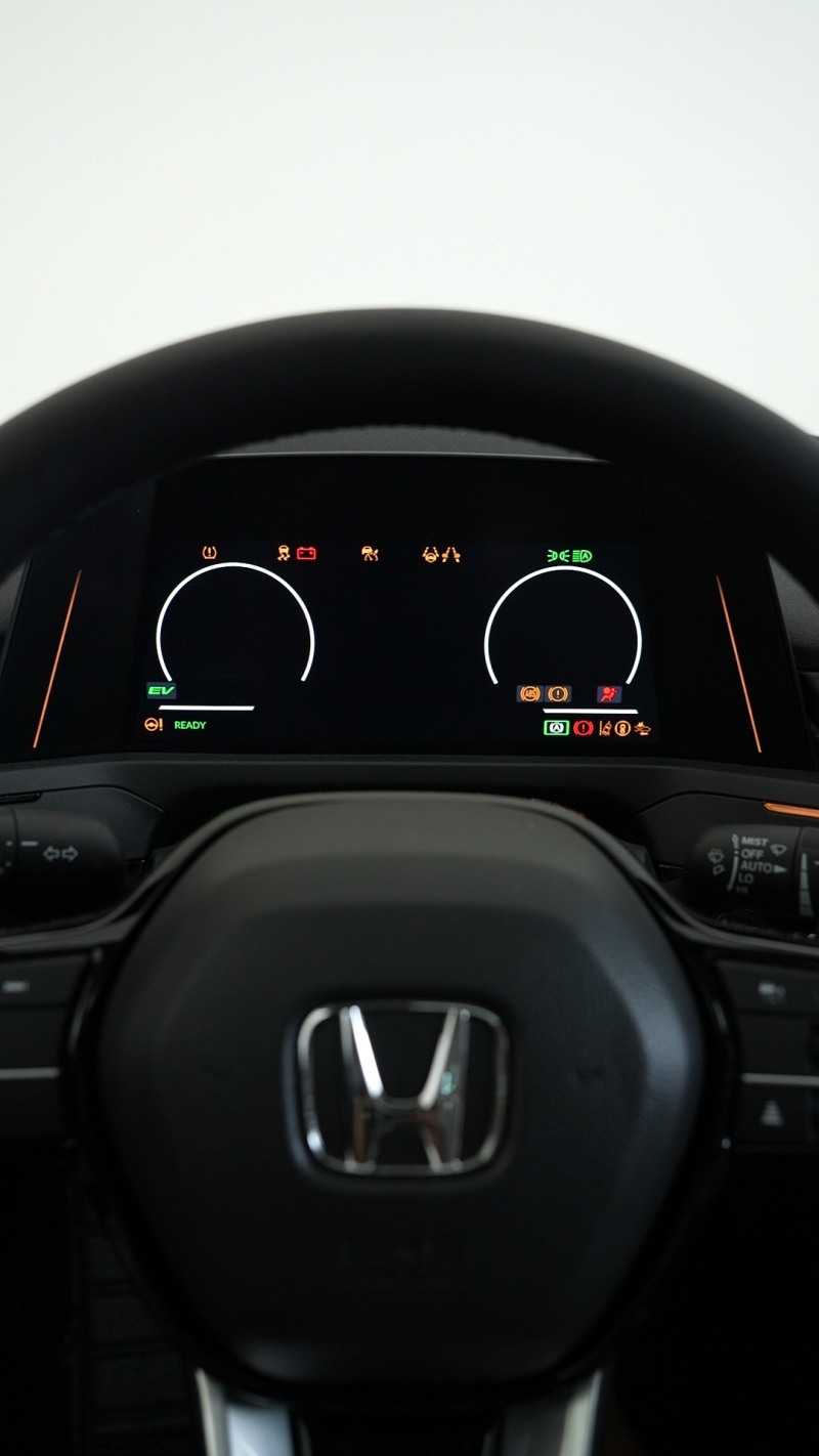 本田雅阁 e:PHEV2023款 2.0L 82km 旗舰版仪表及HUD显示信息视频说明书_显示/控制_易车