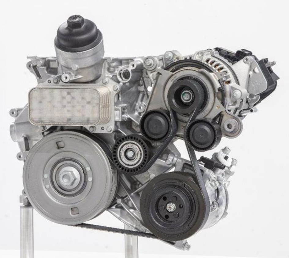 全面迎接电气化 奔驰M254发动机有多强?_易车