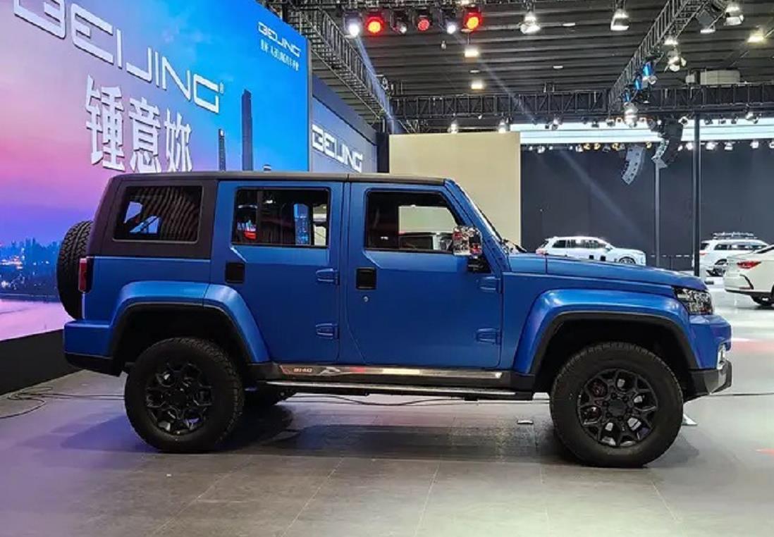 2020广州车展丨新北京BJ40 PLUS柴油版亮相会场_易车